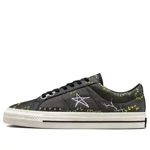 CONVERSE One Star Pro Low 'cowboy Embroidery' Sneakers - Black/multi/egret