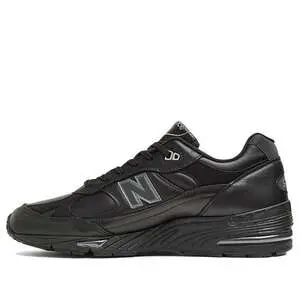 NEW BALANCE 991 Series Lace-up Sneakers - Black