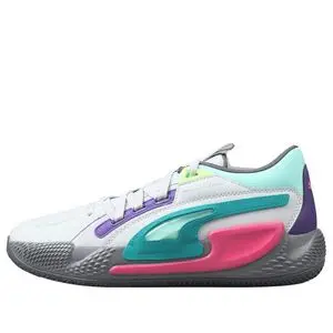 PUMA Court Rider Chaos Daytona Basketball Sneakers - Puma White-cool Light Gray