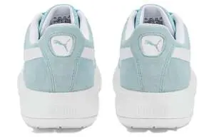 PUMA Suede Mayu Trainers - Light Blue/white