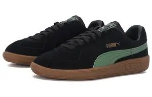 PUMA Army Trainer Suede Sneakers - Black