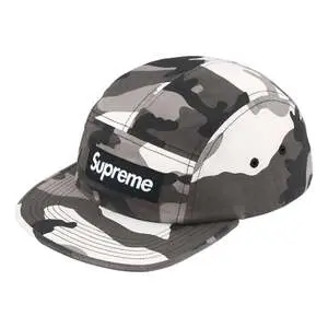 Supreme Washed Chino Twill Camp Cap - Snow Camo