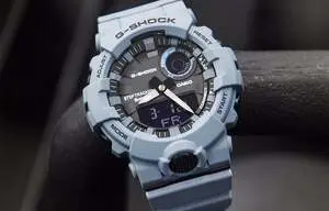 Casio G-shock Analog-digital Watch With Bluetooth And Step Tracker - Blue