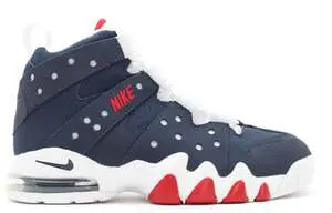 Nike Max2 Cb '94 "obsidian" High Top Sneakers - Black/red/white