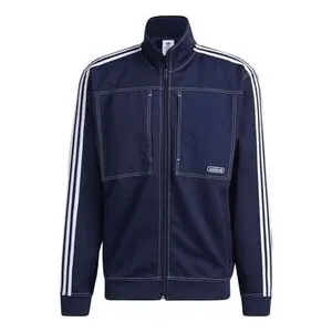 Adidas Originals Athletics Sports Jacket - Blue