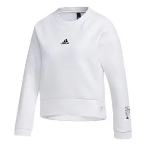 Adidas Style Soft Logo Printing Short Pullover Sports Hoodie