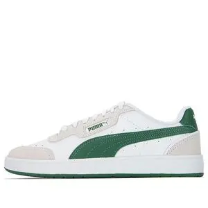 PUMA Court Guard Mix Low Top Sneakers - White/green