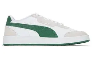 PUMA Court Guard Mix Low Top Sneakers - White/green