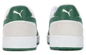 PUMA Court Guard Mix Low Top Sneakers - White/green