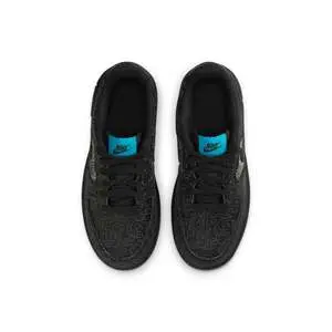 Nike Force 1 Low "space Jam X Computer Chip" Sneakers - Black/blue