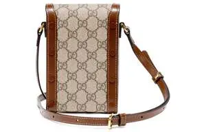 Gucci Horsebit 1955 Mini Bag In Gg Supreme Canvas