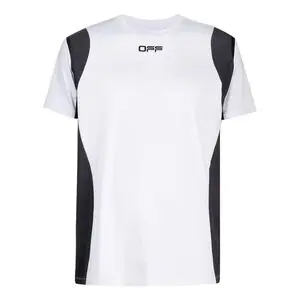 Off-White Logo Printing Sports Short Sleeve Version T-shirt - White