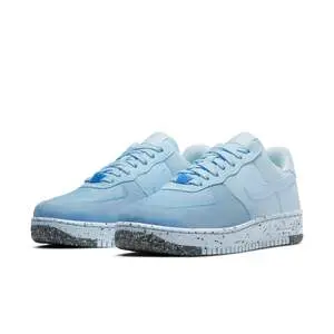 Nike Force 1 Crater Low Top Sneakers - Light Blue