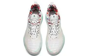 ANTA Light Crazy 3 Sneakers - White/blue Mint