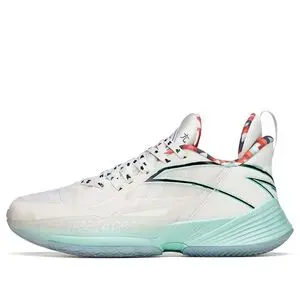ANTA Light Crazy 3 Sneakers - White/blue Mint