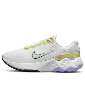 Nike Renew Ride 3 Sneakers - White/green