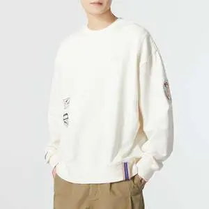 PUMA Team Badge Crew Sweater - Beige