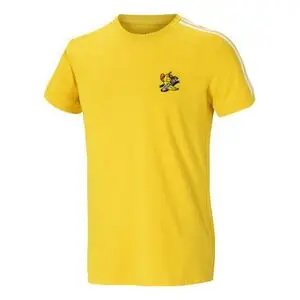 Adidas Neo M Frt Tee Casual Sports Round Neck Short Sleeve - Yellow