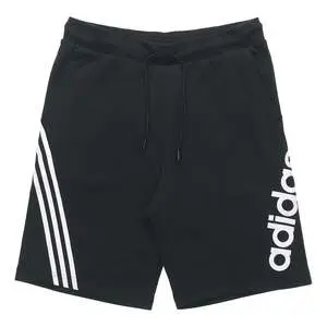 Adidas Neo Side Stripe Casual Sports Shorts - Black