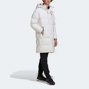 Adidas Puffy Long Hooded Down Jacket