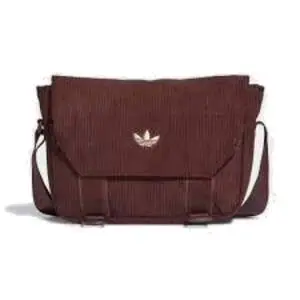 Adidas Original Corduroy Messenger Bag - Brown