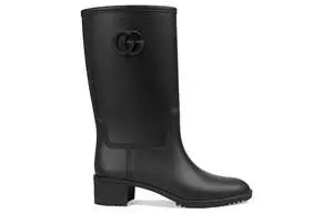 Gucci Double G Rubber Rain Boots