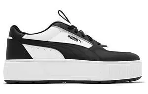 PUMA Karmen Rebelle Platform Sneakers - White/black