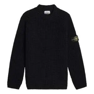 Stone Island STONE ISLAND President's Wool Sweater Black