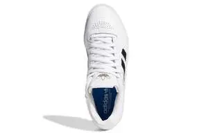 Adidas Tyshawn Mid Top Sneakers - White/black