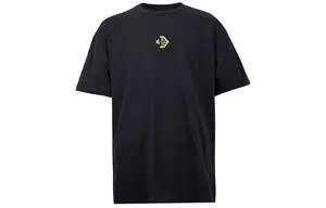 CONVERSE Graphic Print Short Sleeve T-shirt - Black
