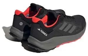 Adidas Rider Gore-tex Trail Running Shoes - Black/grey/red