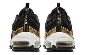 Nike Max 97 Metallic Gold Sneakers - Black