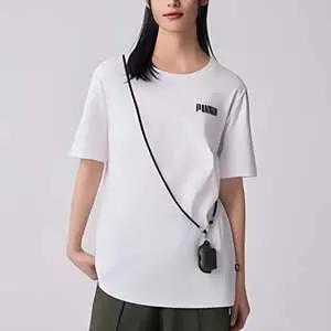 PUMA Essentials Small Logo T-shirt - White