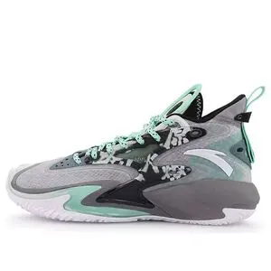 ANTA Shock Wave 3 Sneakers - Grey/green/black