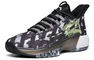 ANTA Shock The Game 3 High Top Sneakers - Black/white/grey