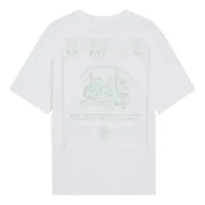 LI-NING Badfive Graphic Loose Fit T-shirt 'white