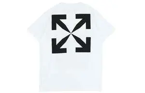 Off-White Ss21 "mona Lisa" Print Short Sleeve T-shirt - White
