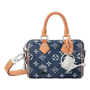 LOUIS VUITTON Speedy 18 Bandoulière - Blue
