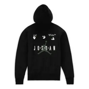 JORDAN X Off-white Mj Hoodie - Green