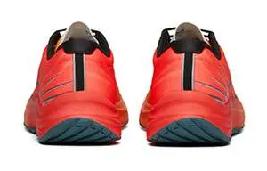 ANTA Asphalt Road Fighter High Top Sneakers - Orange/red/black