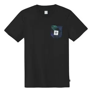 Adidas Originals Owning Pkt Tee Pocket Casual Sports Short Sleeve - Black