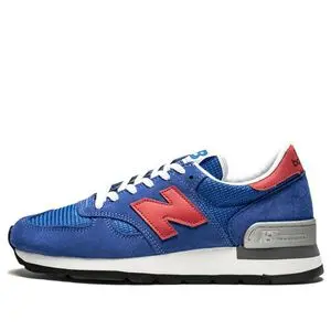 NEW BALANCE 990v1 Made In Usa "national Parks" Athletic Sneakers - Blue/red