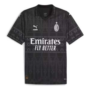 PUMA Ac Milan X Pleasures Authentic Football Jersey - Black/white