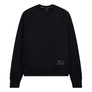 JORDAN X Fragment Crewneck Sweatshirt 'black Reflective Silver - Black/reflective Silver