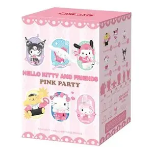 POP MART Hello Kitty And Friends Pink Party Series Figures Sealed Case - Multi-color