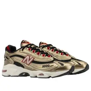 NEW BALANCE X Shoe Palace 1000 Sneakers - Gold/black