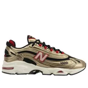 NEW BALANCE X Shoe Palace 1000 Sneakers - Gold/black