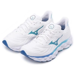 Mizuno Wave Sky 8 Athletic Sneakers - White/blue