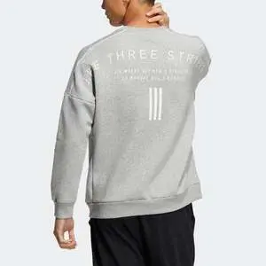 Adidas The Three Stripes" Crewneck Sweatshirt