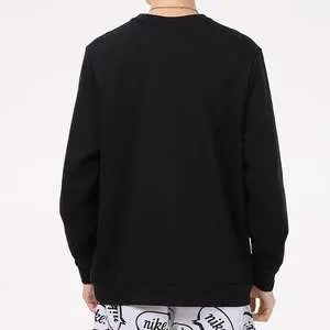 Nike Long Sleeve Casual Sports Knit Pullover - Black